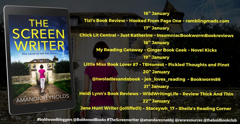 Book Review: The Screenwriter by Amanda Reynolds | Novel Kicks
